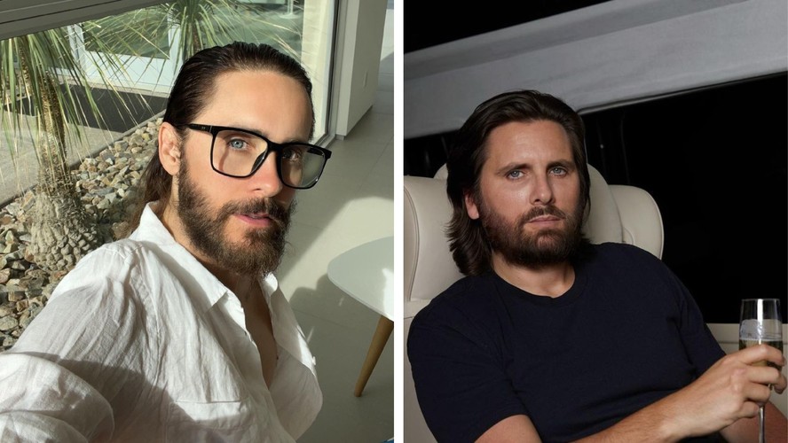 Jared Leto é comparado a ex de Kourtney Kardashian e agradece: 'Ele é ...