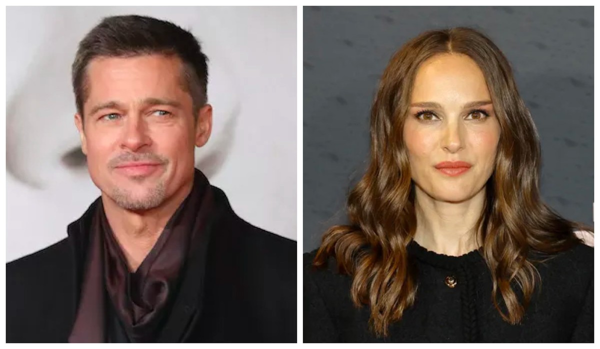 Brad Pitt quer dar uma de cupido para Natalie Portman e arrumar um de ...