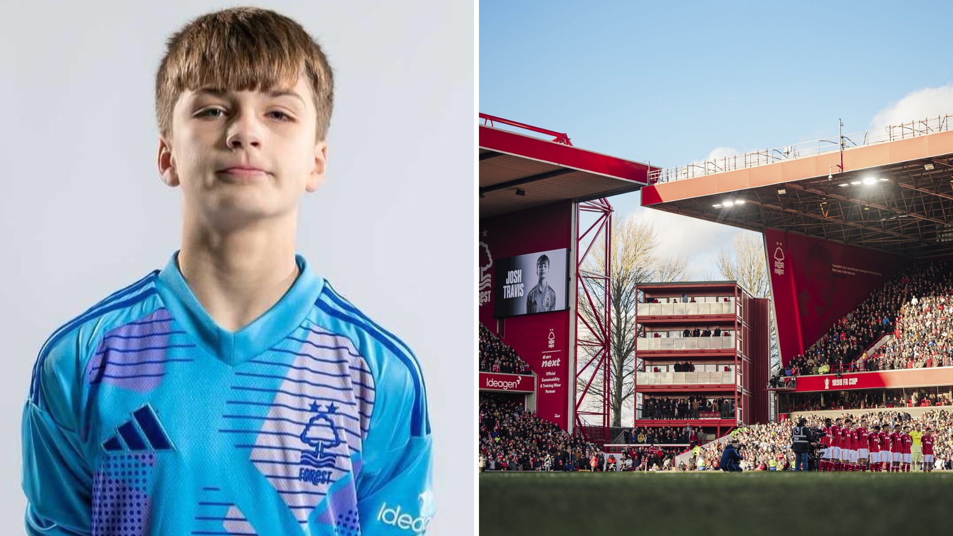 Nottingham Forest faz homenagem a goleiro de 14 anos morto em acidente ...