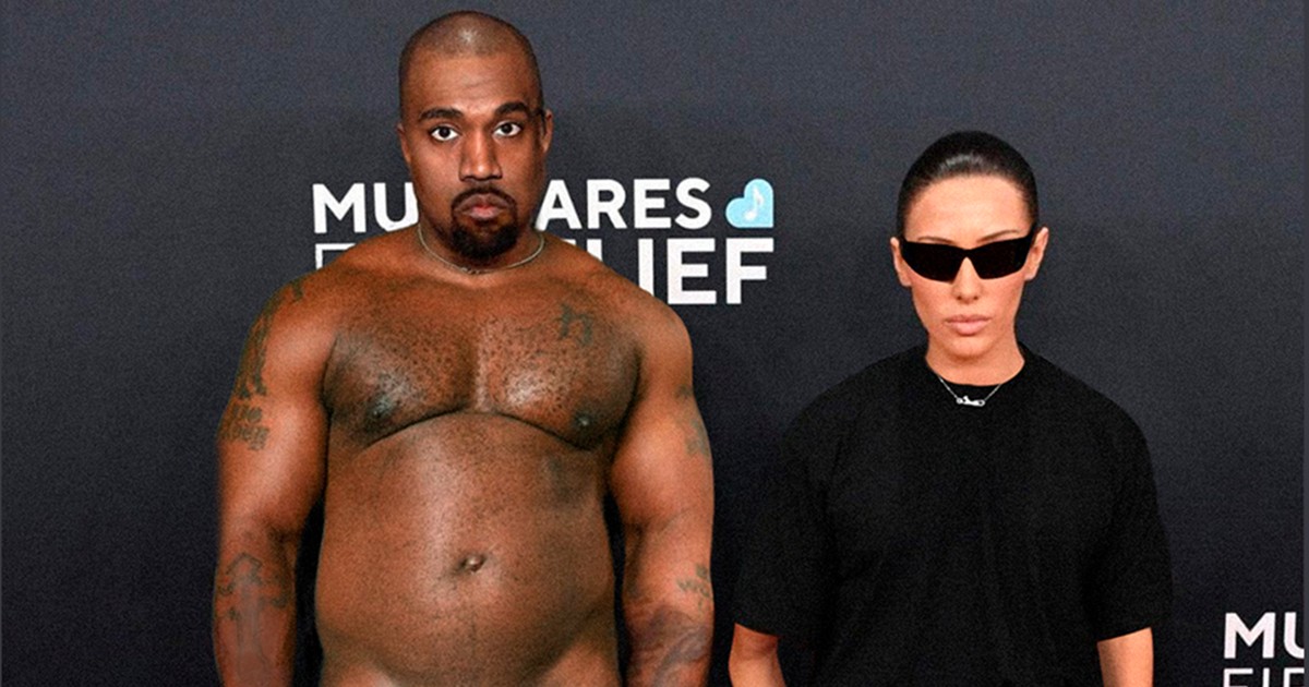 Meme feito por IA 'vira o jogo', coloca Kanye West peladão ao lado de esposa e viraliza ...