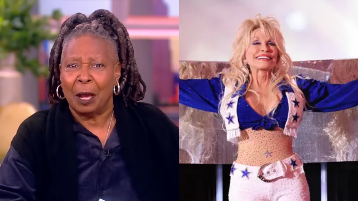 Whoopi Goldberg defende Dolly Parton de críticas por roupa ousada de cheerleader: 'Deveriam ter ...