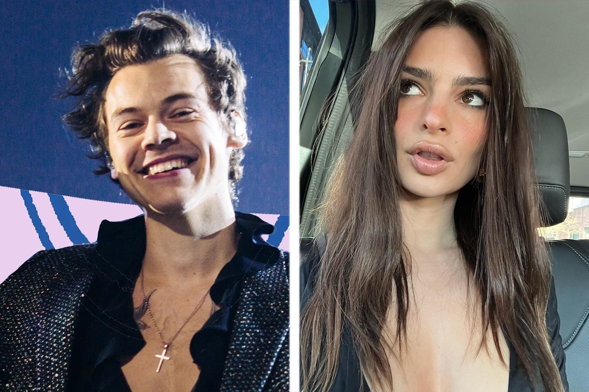 Harry Styles está ‘empolgado’ após beijar Emily Ratajkowski – mas ela ...