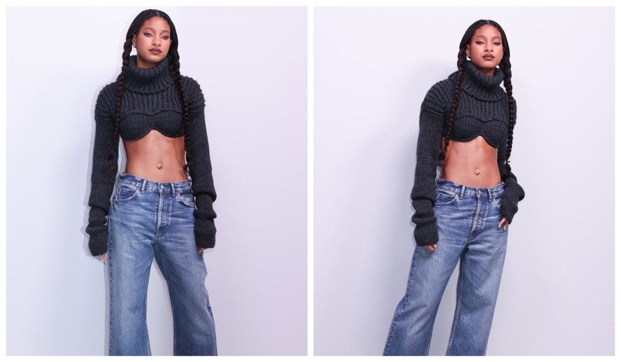 Filha de Will Smith impressiona com look excêntrico e barriga sarada de ...