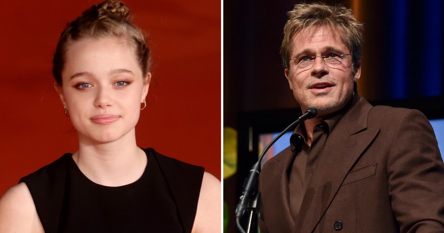 Shiloh, filha de Angelina Jolie e Brad Pitt, anuncia em jornal que ...