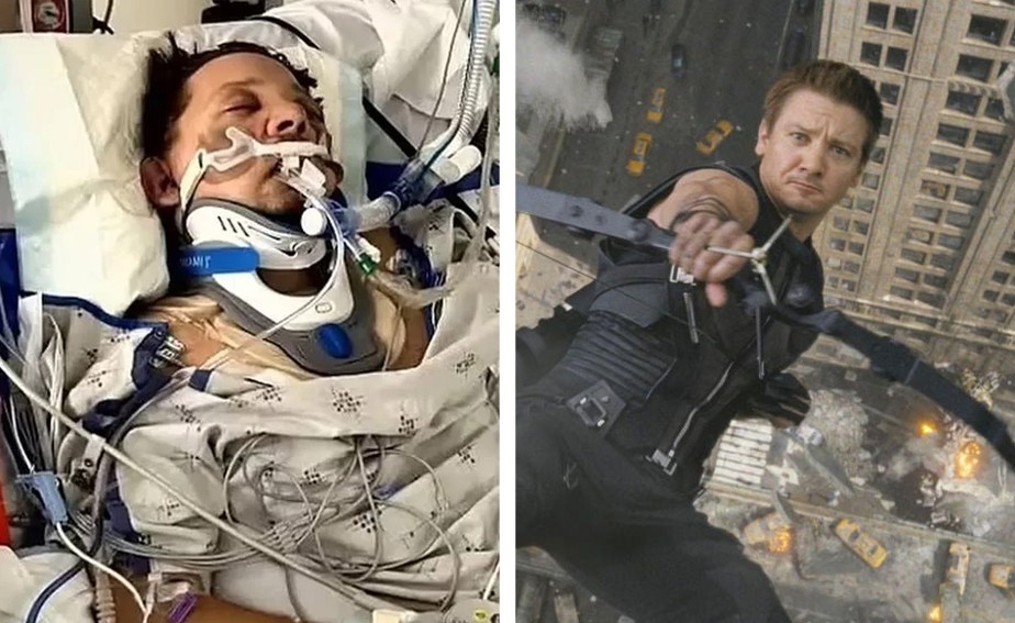 Jeremy Renner revela qual colega da Marvel não saiu do lado da sua cama ...