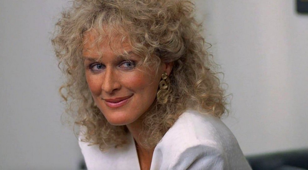 Filha recria foto clássica dos anos 1980 com Glenn Close e seu barrigão ...