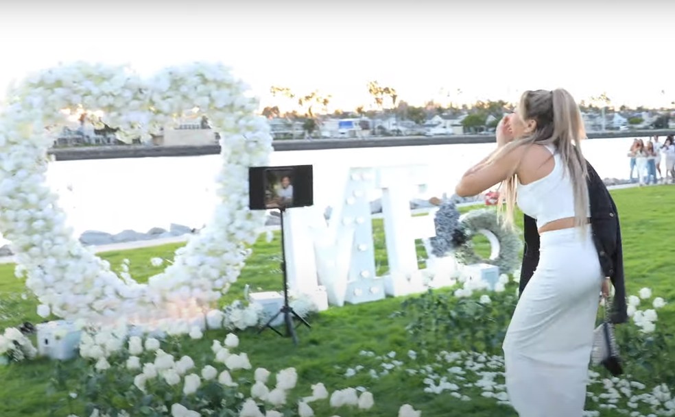 Rapper preso viraliza ao organizar luxuoso pedido de casamento à ...