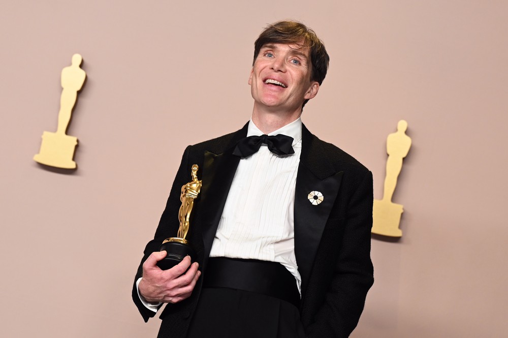 'Cara de tédio' de Cillian Murphy em participação aleatória em talk ...