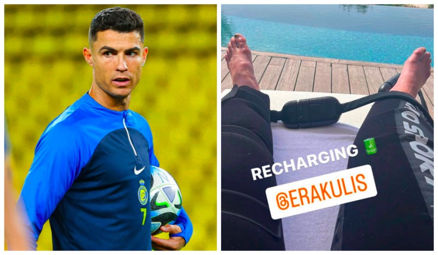 Cristiano Ronaldo mostra foto recarregando baterias em resort com ...
