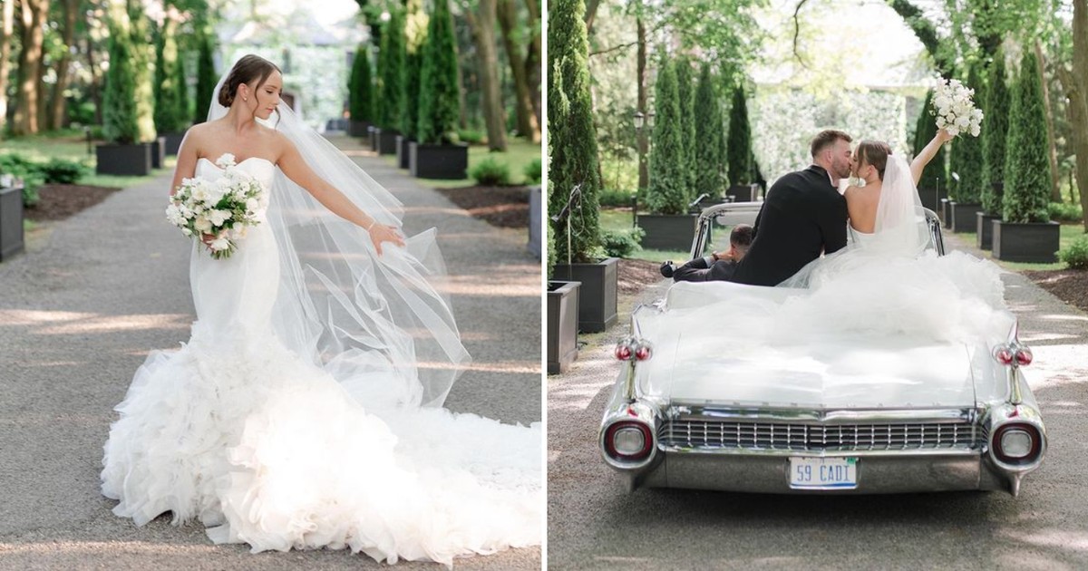 Filha influencer de Eminem se casa após oito anos de relacionamento e encanta internautas; fotos ...