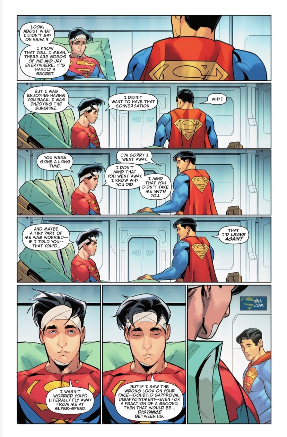Clark Kent Descobre Que Filho O Novo Superman é Bissexual Em Nova