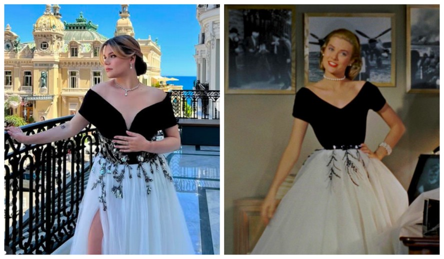 Neta recria look mais icônico de Grace Kelly e é aclamada nas redes ...