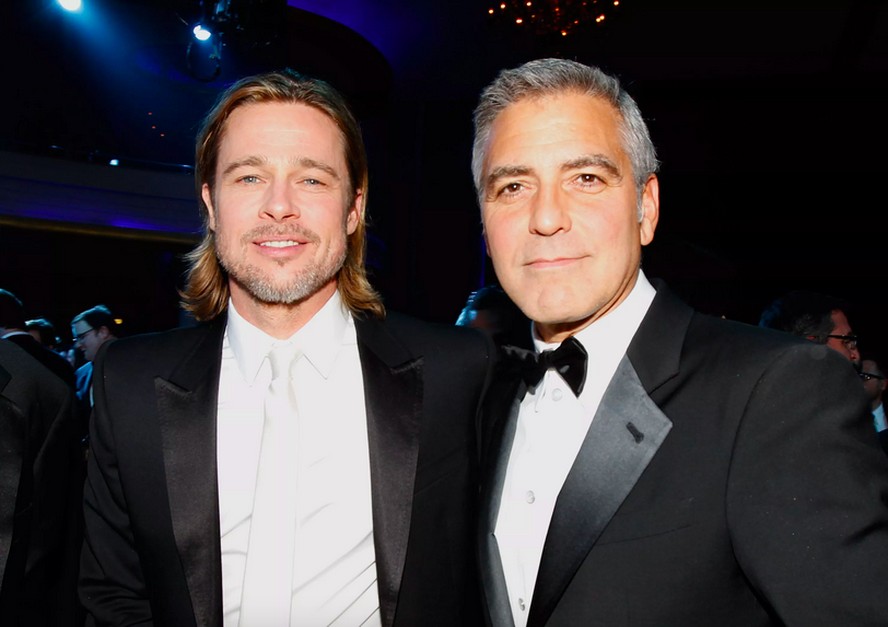 George Clooney acusa Brad Pitt de 'pegadinhas escrotas' em set de filmagem