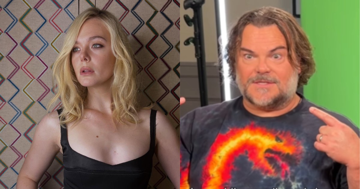Jack Black revela o que pensa sobre ser o crush de Elle Fanning e manda ...