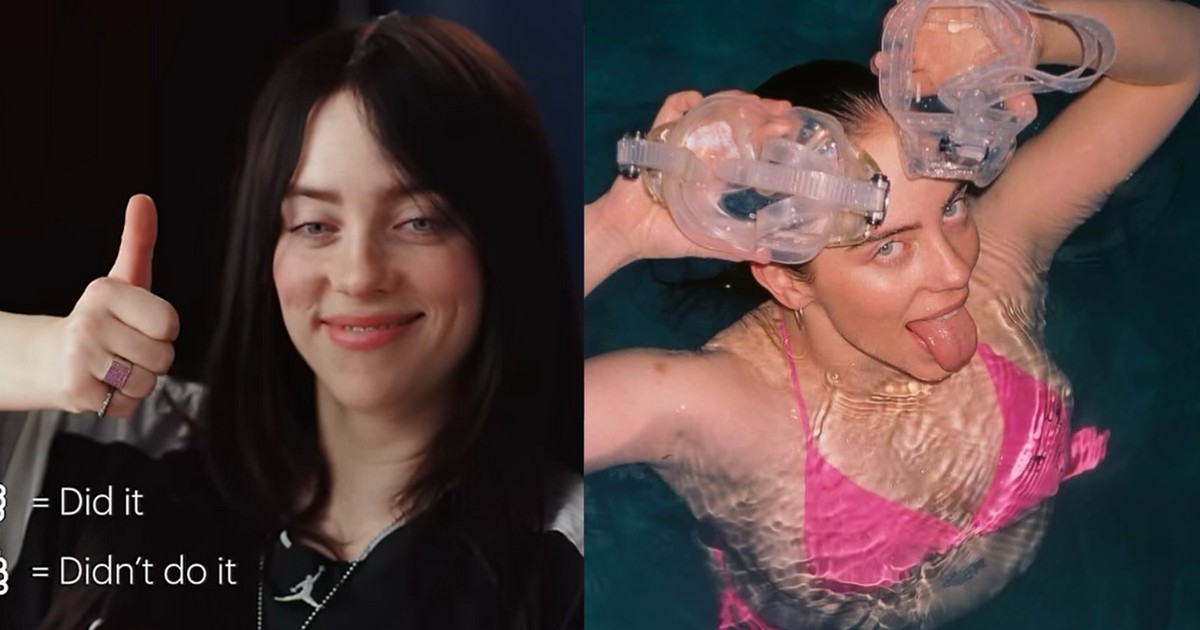 Billie Eilish revela que atingiu meta de fazer 'muito sexo bom' em 2024 ...