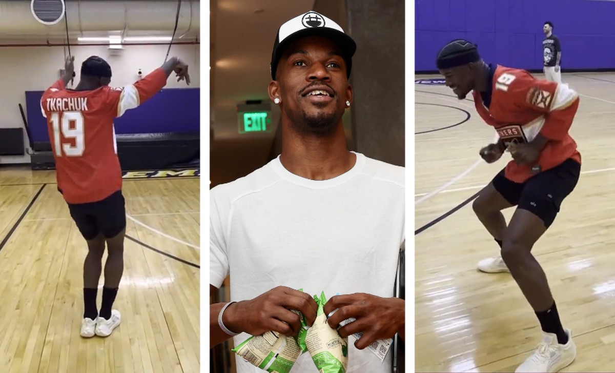 Jimmy Butler, grande destaque dos playoffs da NBA, posta vídeo de ...